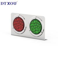 China Automotive accessories Truck trailer tractor Tail light Brake/rear/brake signal light Stainless steel 2-hole bracket for sale