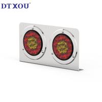 China Automotive accessories Truck trailer tractor Tail light Brake/rear/brake signal light Stainless steel 2-hole bracket for sale
