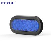 China Advanced Mexico Oval 16LED Stop Lamp Tail Lamp Voltage DC12V 24V for sale