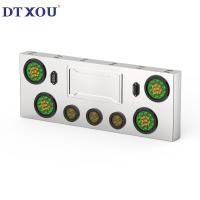 China Multi-function Stop Reverse Turn Tail Light Waterproof 24v Rear Lamp For Heavy Truck Lorry Trailer for sale