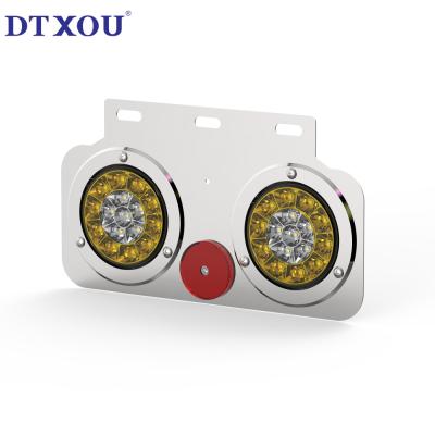 China Hot Sale 12v/24v Waterproof Led Universal Truck Camper Tail Lights Turn Signal Lamp for sale