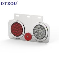 China 4-inch LED Car Trailer Truck Rear Warning Brake Stop Tail Light Turn Indicator Light for sale