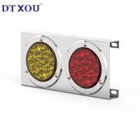 China OE No. 8155142170 4-Inch Round Bulb Trailer Light Waterproof for DC 12/24V/10V-30V for sale