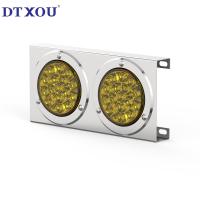China OE No. 8155142170 4-Inch Round Bulb Trailer Light Waterproof for DC 12/24V/10V-30V for sale
