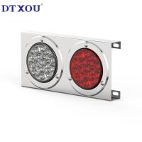 China OE No. 8155142170 4-Inch Round Bulb Trailer Light Waterproof for DC 12/24V/10V-30V for sale