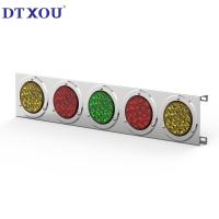 China TRUCK 5-Hole Combination 4-inch Round Trailer Wiring Adapter Light and Easy to Install for sale