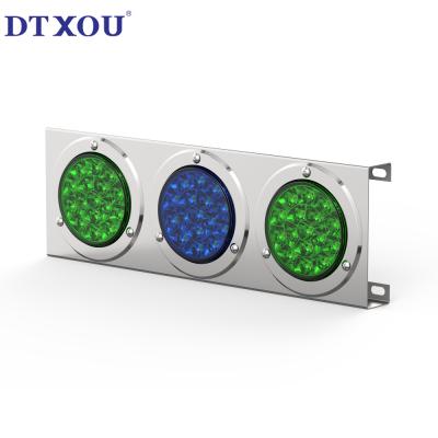 China Replace/Repair Purpose Semi Trailer Accessory with 4-Inch Circular LED Rear Tail Light for sale