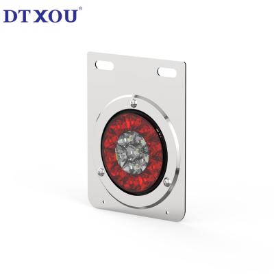 China High quality cold resistant 4-inch circular LED semi-trailer truck tail light signal light bracket for sale
