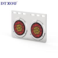 China 4-inch LED Trailer Tail Light with Waterproof IP67 Rating and Stainless Steel Bracket for sale