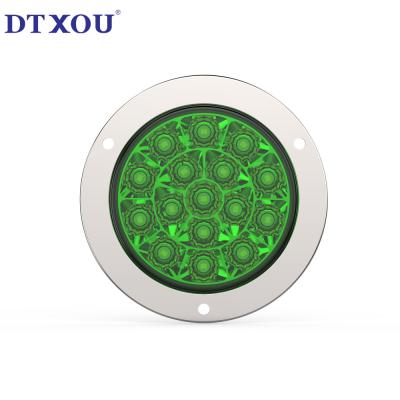 China Factory 4inch Round Tail Light For Truck Trailer Lorry Rear Lamp for sale