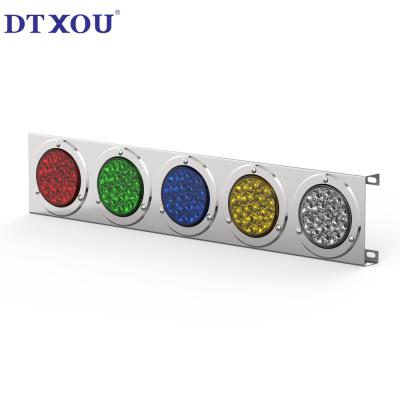 China LED 5 Hole Turn Signal Light for Camping Trailer Truck Bus Caravan DC 12/24V/10V-30V for sale