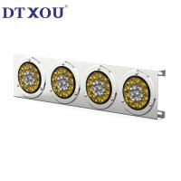 China Truck Trailer Box Type Passenger Car Stainless Steel 4-Hole Parking Indicator 8155142170 for sale