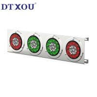 China Truck Trailer Box Type Passenger Car Stainless Steel 4-Hole Parking Indicator 8155142170 for sale