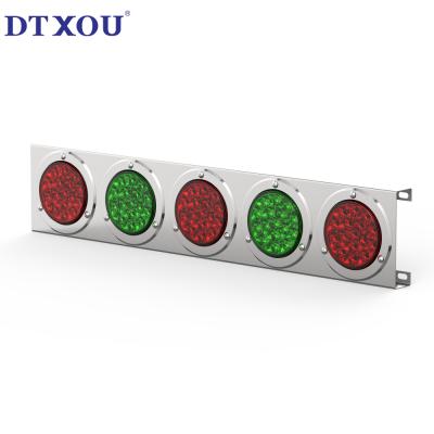 China Multi-Color Truck Side Marker Indicator Light with IP67 Waterproof and 4inch Size for sale