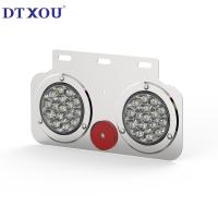 China Universal Waterproof Stainless Steel 4-inch LED Car Trailer Rear Turn Indicator Light for sale