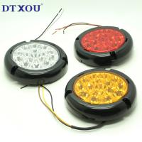 China 16pcs LED 12V/24V 4 Inch Round Red Rear Combination Light for Truck Trailer CCC Approved for sale