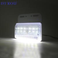 China Hot selling LED side marker turn signal indicator light lower corner light high beam light for truck semi trailers for sale