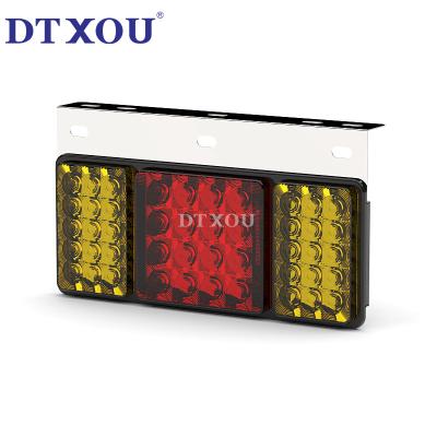 China 12v 24V Led parking and reversing lights, three in one truck trailer LED combination tail lights for sale