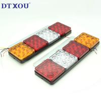 China Easy Installation 12v 24v Leds Amber Red Blue White Color Iron Plate Trucks/trailer Side Marker & Down Corner Light for sale