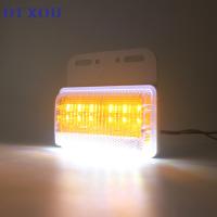 China 110*104mm Iron Plate Waterproof 21pcs Leds Strobe Flash Led Anti-fog Light For Trucks for sale