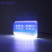 China 110*104mm Iron Plate Waterproof 21pcs Leds Strobe Flash Led Anti-fog Light For Trucks for sale