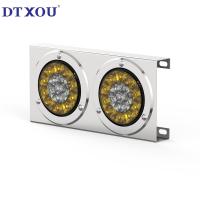China Wholesale 12v 24v Leds Turn Signal Stop Rear Lamp 2 In 1 Led Two Lens Combination Tail Light For Trucks Trailers for sale