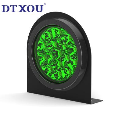 China Fast Delivery 4 Inch Round 24v Leds Red Color Led Tail Light Fog Light Bracket Optional For Trucks Trailers Lorries for sale