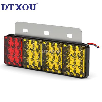 China Superior Quality Ip67 Waterproof Highlight 12v 24v Led  Stop Turn Led Combination Tail Light For Trucks Trailers for sale
