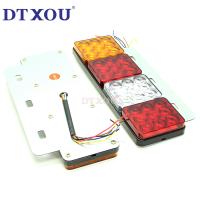 China LED stop light reverse fog light truck combination tail light energy-saving and durable Ip67 waterproof 12v24v for sale