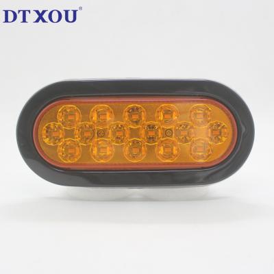 China Semi Truck 3w Dc12v Led Truck Tail Lights 6 Inch Led Trailer Tail Lights for sale