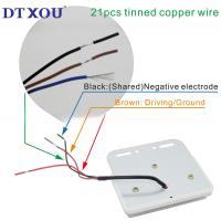 China Rectangle LED Trailer Lights for Car Truck and Trailer in Red Blue Orange White Green for sale
