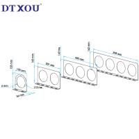 China 8155142170 24v 16pcs Leds Red Color Led Tail Light Fog Light Bracket For Van/truck/trailer for sale