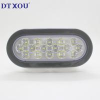 China Truck Trailer 6 Inch Oval White Red Yellow Cargo Light for 12V Truck External Lights for sale