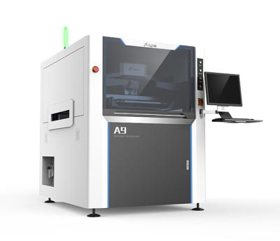 China A9 Lead Free SMT Line Machine , Side Clamping Solder Printer Machine 50X50mm PCB Min Size for sale