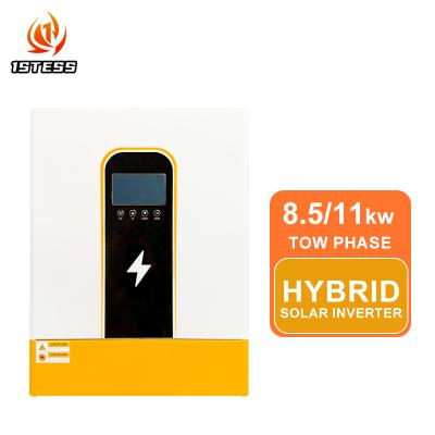 China Wholesale Pure Sine Wave 11000W Solar Inverter on Off Grid 48V Hybrid Solar Inverter 11kw Hybrid Solar Inverter with MPPT for sale