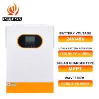 China 5.5kW 48V Hybrid Solar Inverter with MPPT Charger 100A PV Input for sale