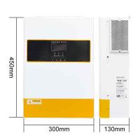 China 6.2KW Hybrid Solar Inverter 48V MPPT Pure Sine Wave for sale