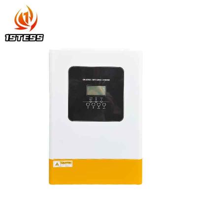 China 5.5KW Single Phase Hybrid Solar Inverter 48VDC Pure Sine Wave High Voltage MPPT On Off Grid Parallel Capable for sale
