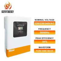 China 6.2KW High Voltage PV Inverter 48VDC Pure Sine Wave Single Phase MPPT Grid Tie with Backup for sale