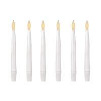 China Flameless LED Floating Candles with Remote Control 12 Pack Battery Operated Artificial Taper Lights for sale