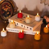 China Wholesale Battery Operated Votive Candles 4x5.8cm Flickering Flameless LED Tea Lights Remote Control for sale