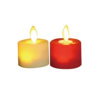 China Unscented LED Tea Light Candles 8 Hour Battery Operated Flameless Mini D3.7xH4.8cm for sale