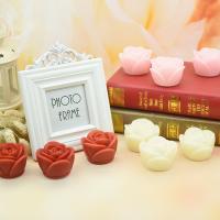 China Red Flameless LED Tea Light Candles 4.8x4.5cm Battery Operated 6/12/24pcs for sale