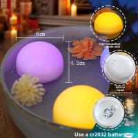 China DIY Water Activated Floating Candles Customized Electronic Floating Candles Cordless for sale
