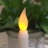 China LED Flameless Taper Candle Lights Battery Operated Long Candles D2xH25cm for Home Wedding Party Decor for sale