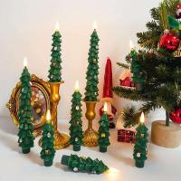 China Battery Operated Flameless LED Christmas Tree Candles Clip On Cordless 5 7 9.5 Inch Sizes for sale