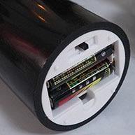 China Battery Powered LED Pillar Candle 3D Flame Effect Flickering Black Real Wax with Remote Timer 6 Inch for sale