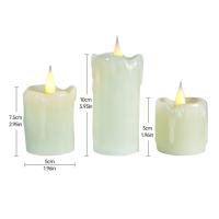 China Merrynights LED Flameless Tealight Candles 100PCS Battery Operated 200 Hours Warm Yellow for sale