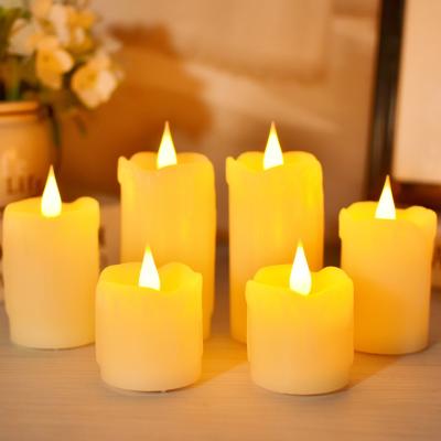China Merrynights LED Flameless Tealight Candles 100PCS Battery Operated 200 Hours Warm Yellow for sale