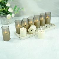 China Rechargeable 12-Pack Flickering Flameless LED Tea Lights 200+ Hours Battery Operated Candles for Wedding Centerpiece Decor for sale